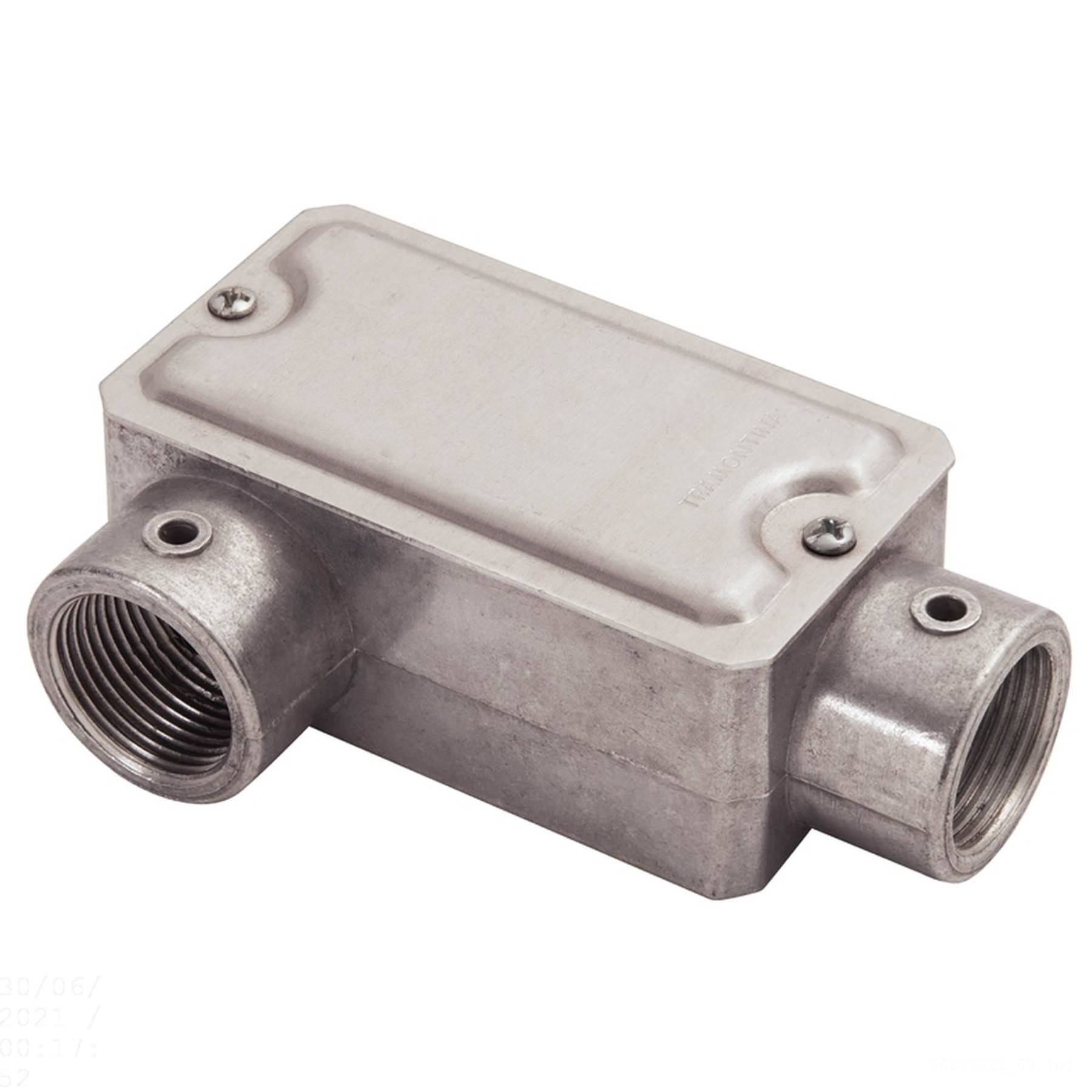 Condulete fixo 3/4" tipo "LR" - com tampa / rosca BSP / sem pintura ...