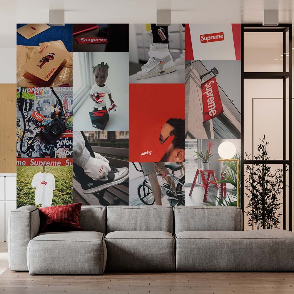 Kit Cartazes Lambe Lambe Adesivo Supreme Ll-023 | MadeiraMadeira