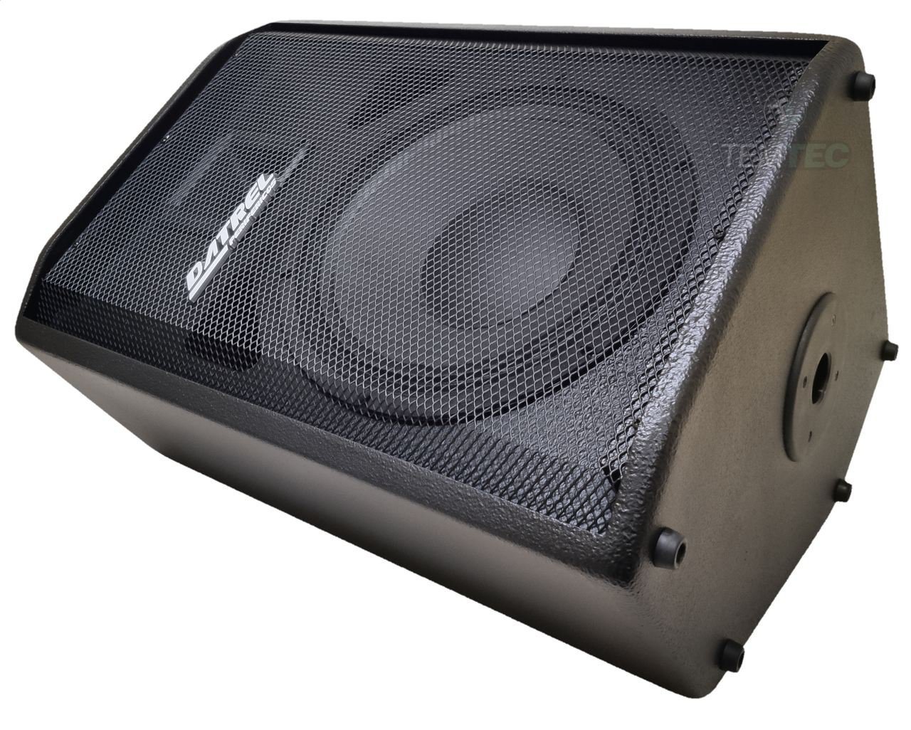 KIT CAIXA SOM ATIVA PASSIVA 12" 500W DATREL E TRIPÉ BT PROF | MadeiraMadeira