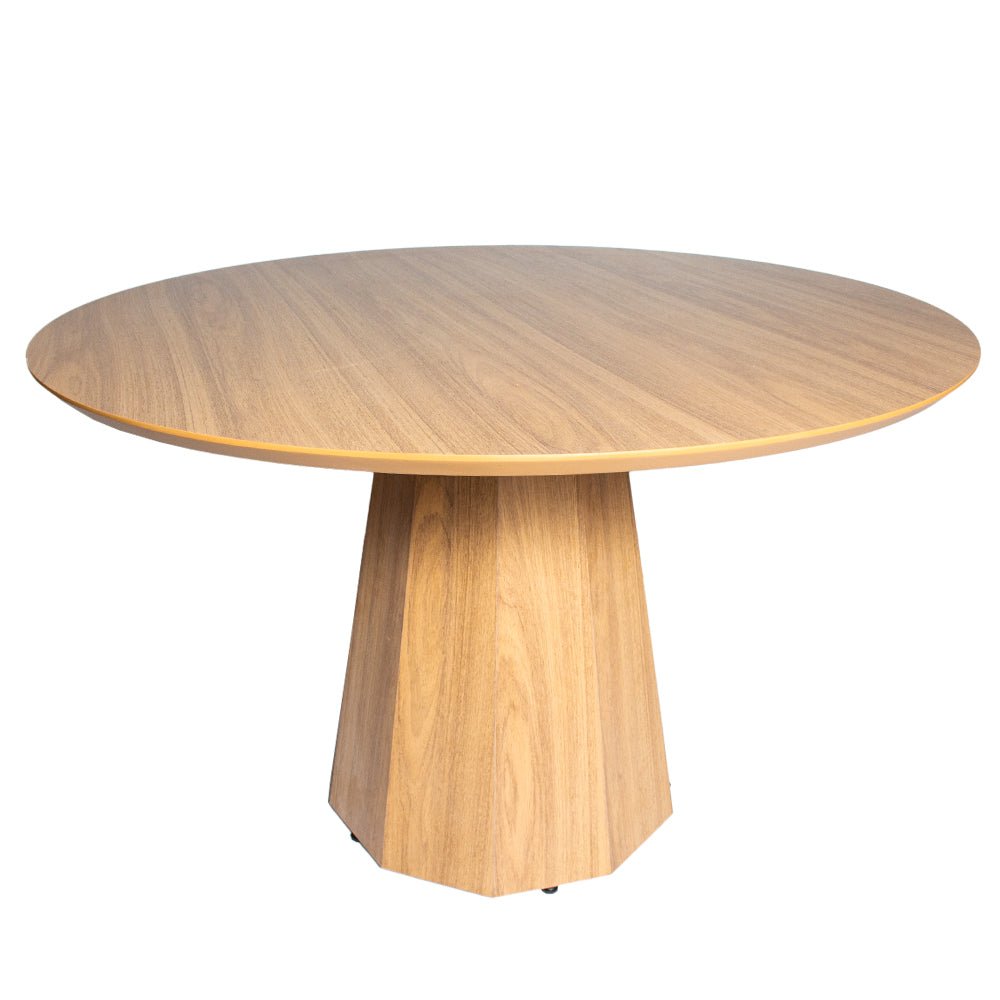 Mesa Red Cone Mad Louro 118cm | MadeiraMadeira