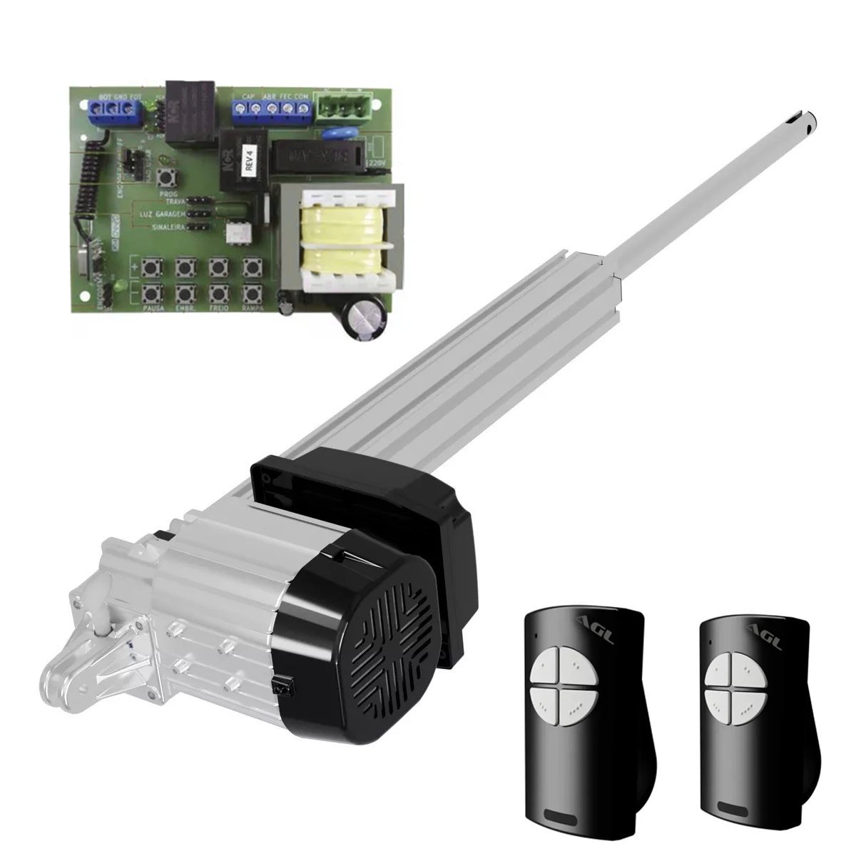 Motor Pivotante Pivo 3 1/3 Hp 127/220v Agl Braço 1 Metro | MadeiraMadeira