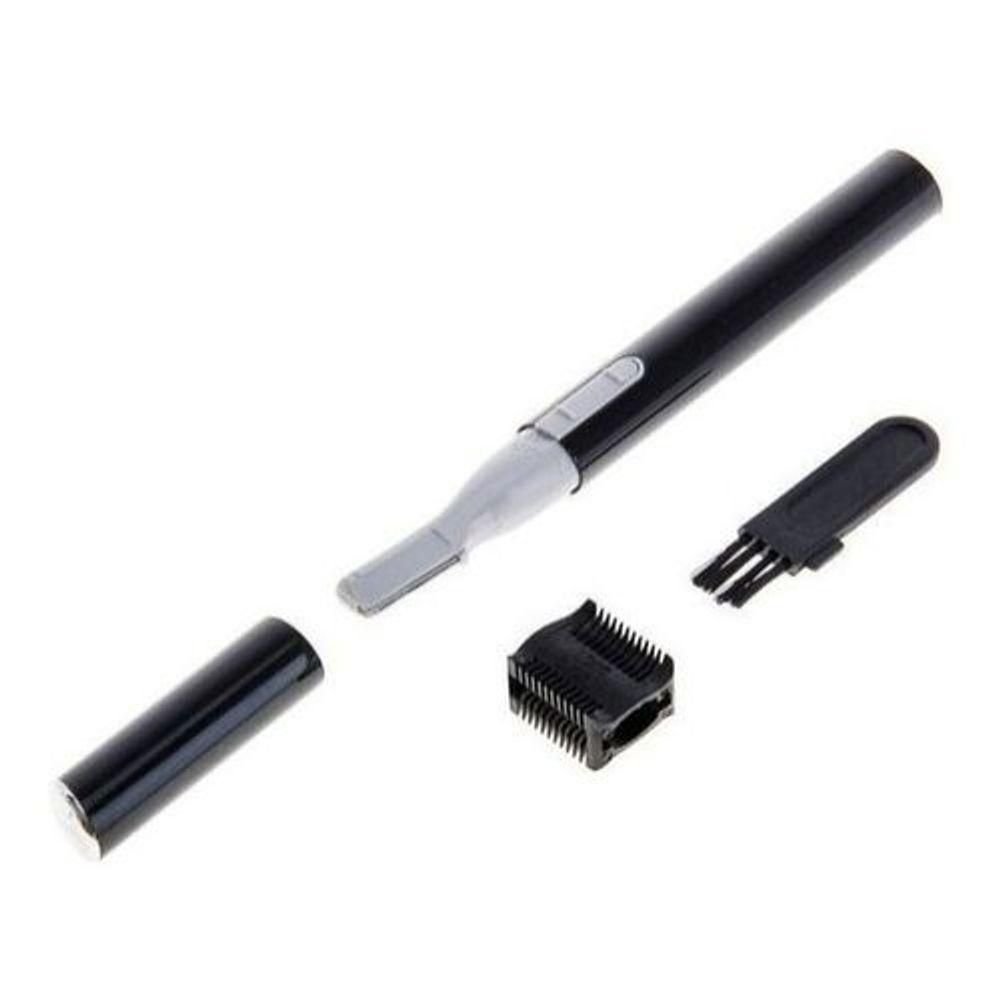 Aparador de Pelos Sobrancelhas Depilador Elétrico Caneta Preta | MadeiraMadeira