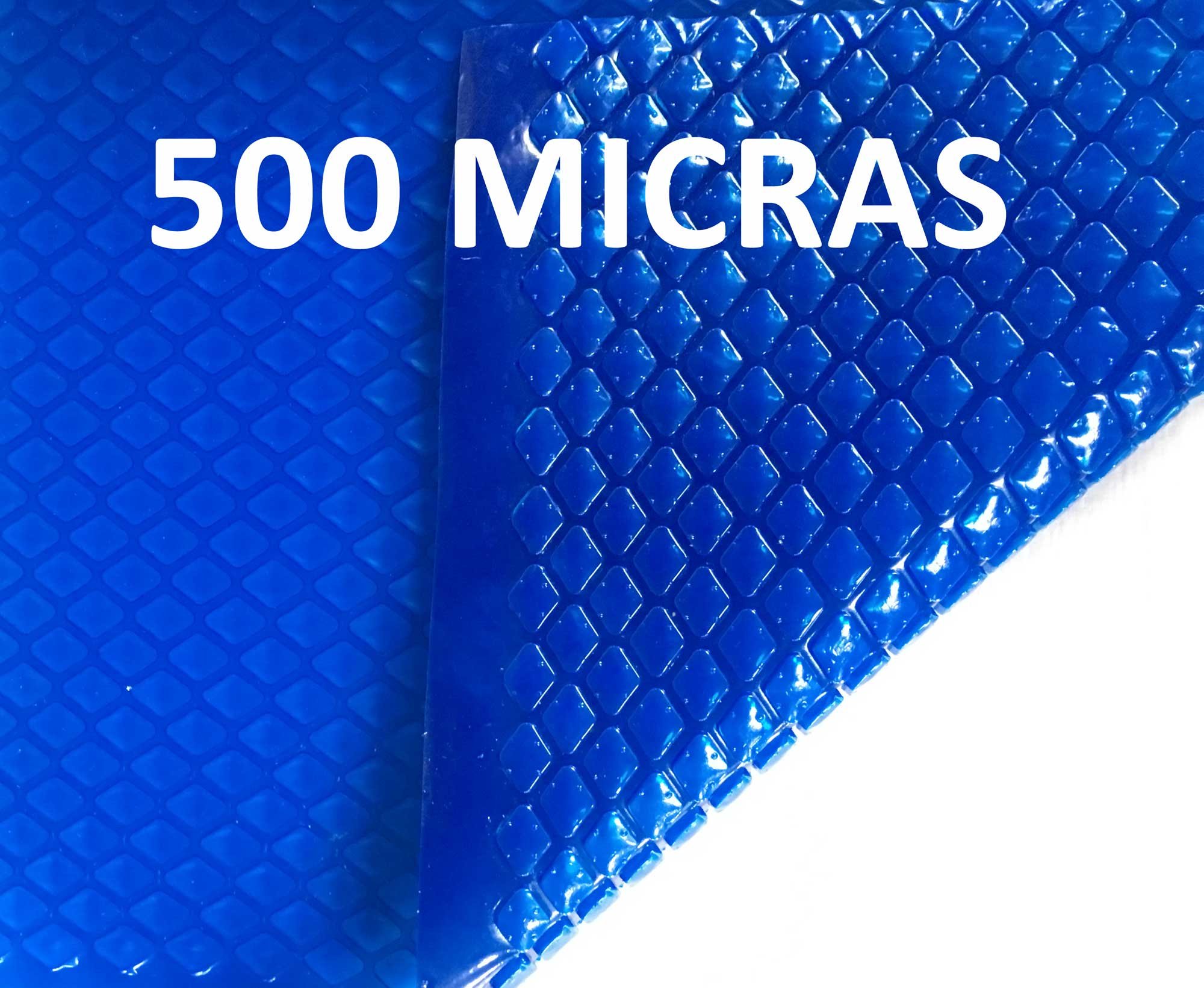 Capa Térmica para Piscina Aquecida Azul 500 Micras - 11,5x5,5 ...