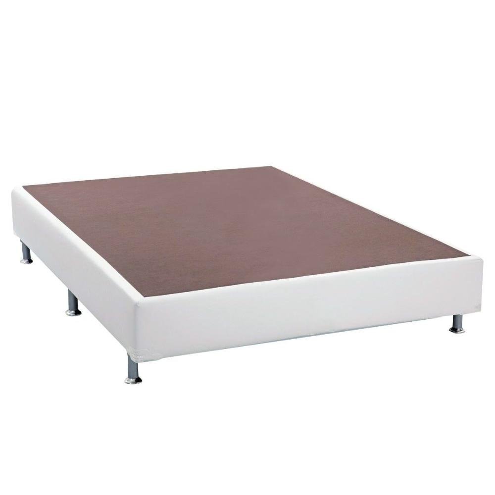 Cama Box Base Viúva Americana Courano White (128x188x23) - Ortobom ...