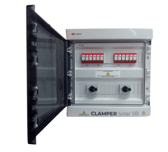 String Box Clamper Solar Sb 1000v 32a 4e/4s P36 + Kit F 024190 ...