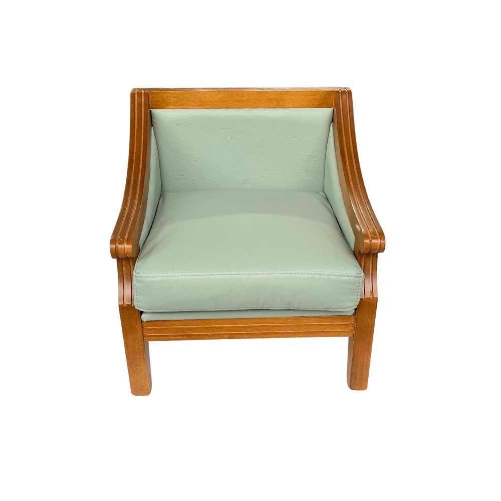 Sofá Pet Becca Grande Material Sintético Menta | MadeiraMadeira