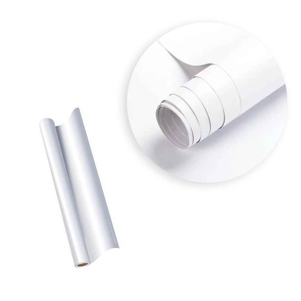Papel Adesivo Contact Branco com 10 Metros | MadeiraMadeira