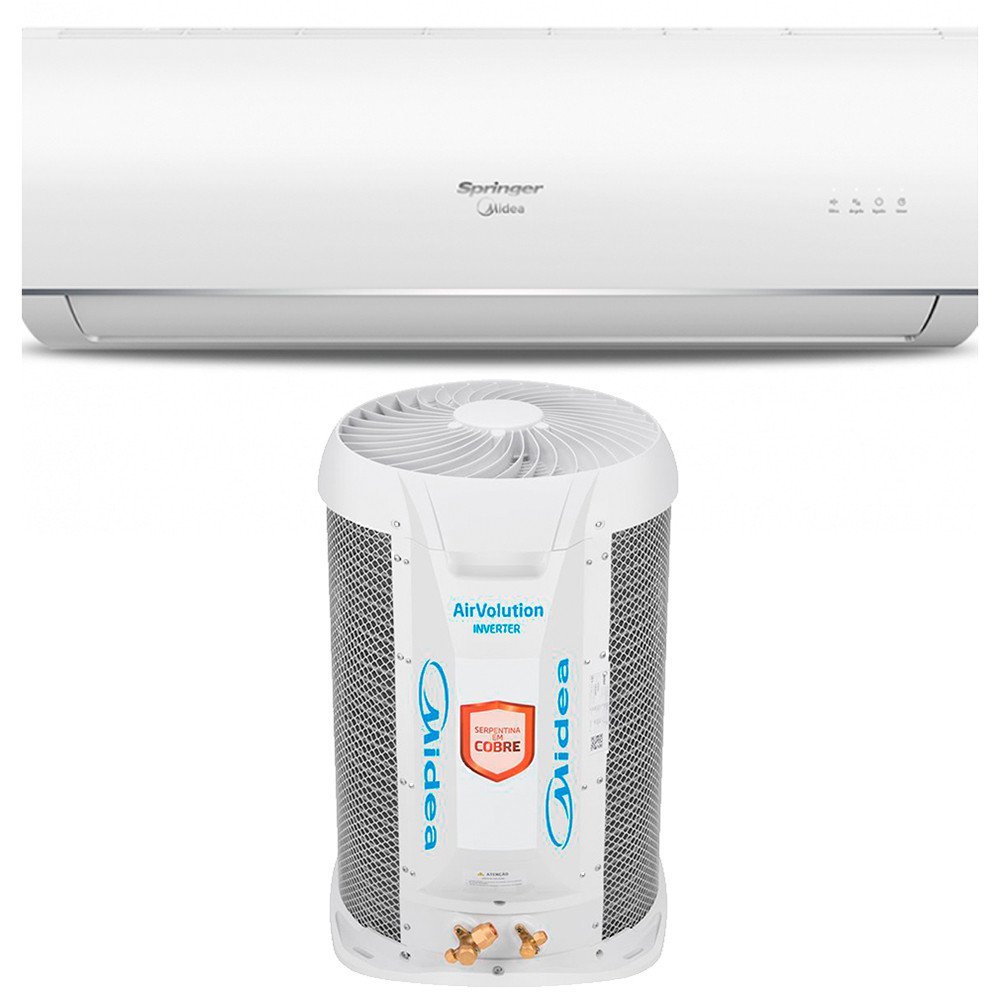 Ar Condicionado Split Airvolution 30.000 BTUs Frio Midea | MadeiraMadeira