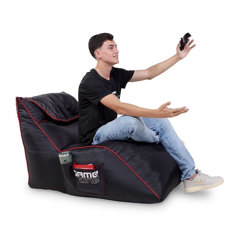 Pufe Gamer Ultimate Chaise - Puff Impermeável, Ergonômico, com Bolsos ...