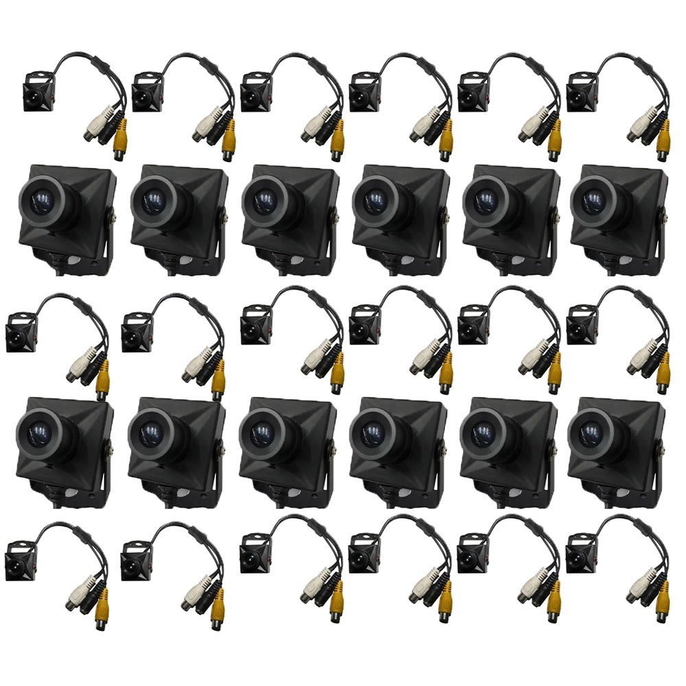 Mini Camera Discreta Kit 30 Uni Filmagem Preto E Branco Segurança Casa ...