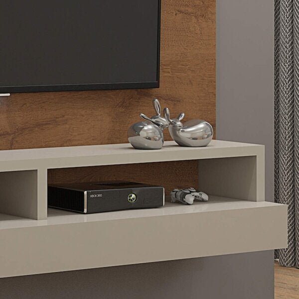 Painel para TV até 50 Polegadas Madri Espresso Móveis | MadeiraMadeira