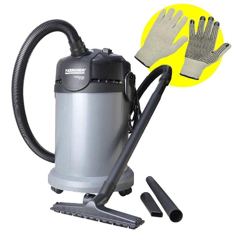 Aspirador de Pó e Líquido 1400w 20 Litros Nt20/1 Karcher + Par de Luvas | MadeiraMadeira
