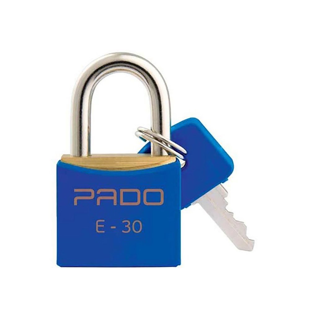 Cadeado Colorido 30 Mm Azul Pado 13127719 | MadeiraMadeira