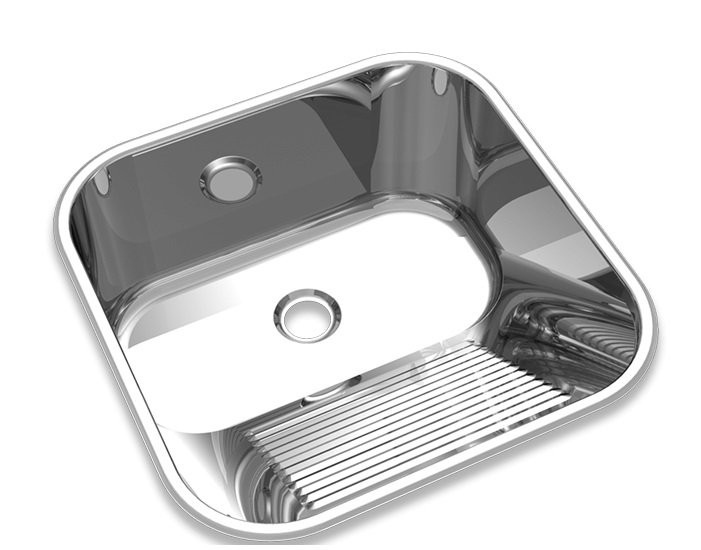 Tanque Inox Monobloco Polido 40x40 Com Valvula 3.1/2 Ct-40 1281404 ...