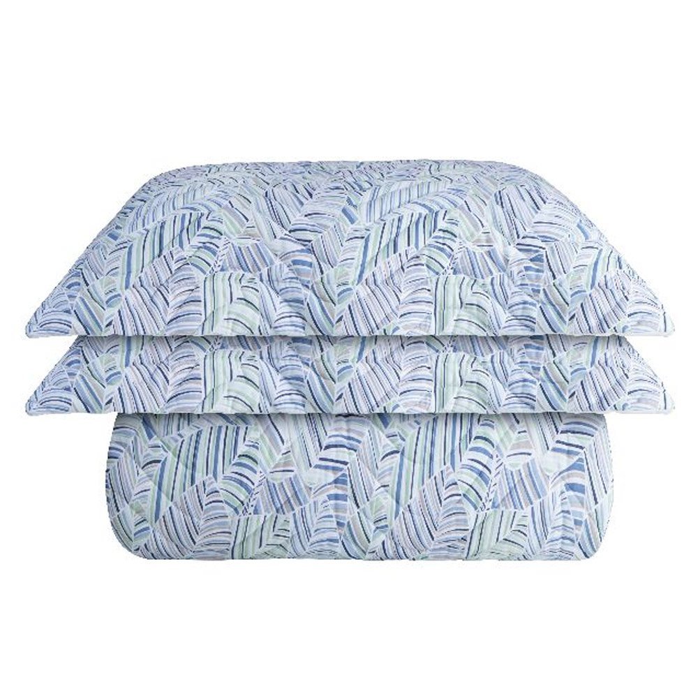 Kit Colcha Casal com Porta Travesseiro Malha Penteada Leaves - Sultan ...
