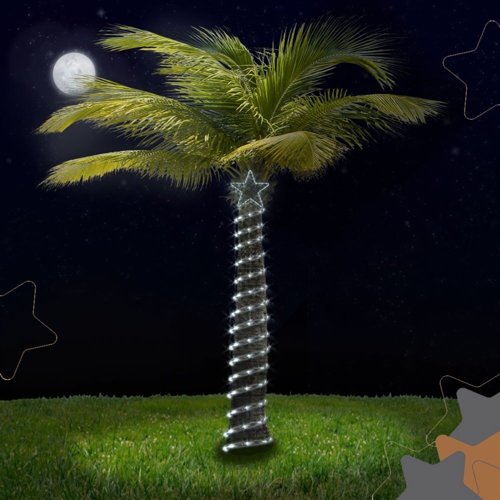 Árvore de Natal com Estrela 30cm Led Luminosa 10m - 220v | MadeiraMadeira