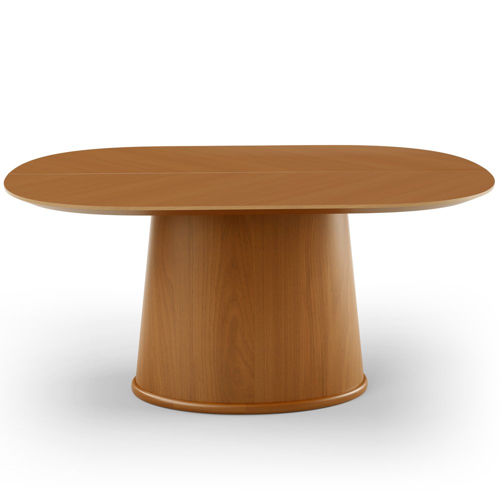 Mesa para Sala de Jantar Valência com 06 Cadeiras Sala de Jantar Louise L02 Linho Champagne ...