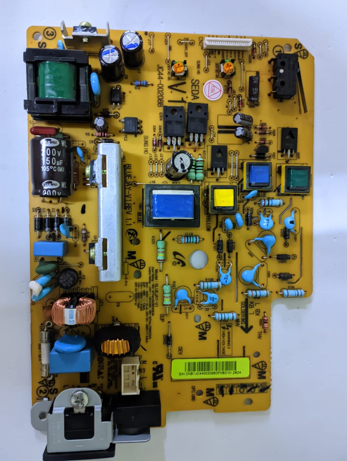 Placa Fonte Samsung Scx-3405w/2165w/m2070 (jc44-00208b/jc98-02554a ...