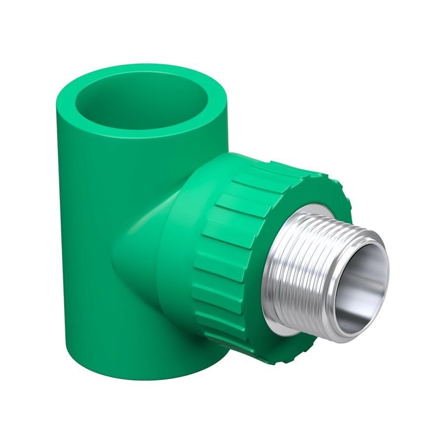 Te Ppr (água Quente) 25x1/2x25mm F/m/f com Inserto Metálico Krona | MadeiraMadeira