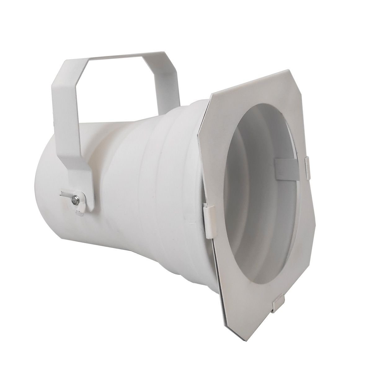 Spot Cênico Projetor Canhão Par38 Branco Com Haste E Porta Gelatina KIN ...