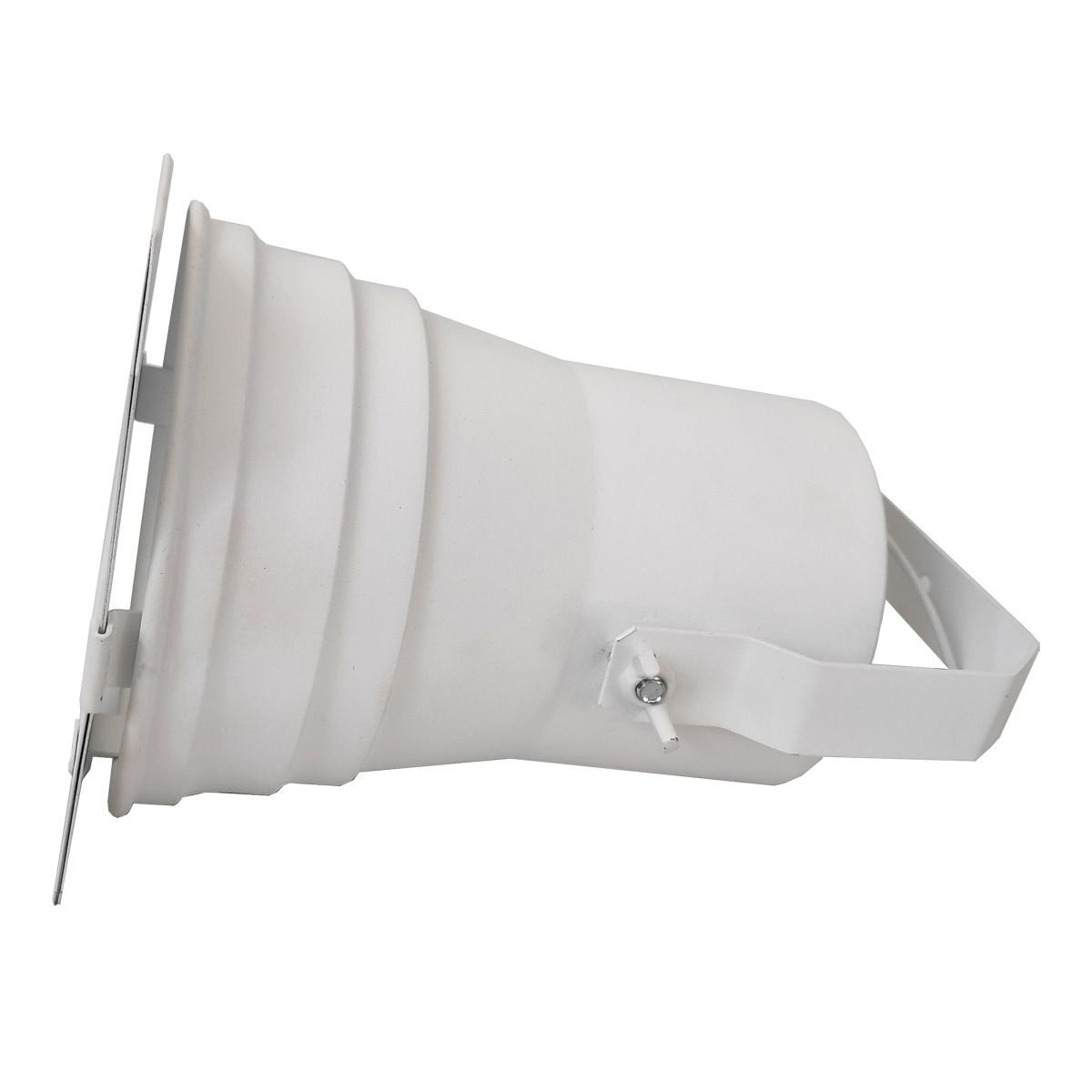 Spot Cênico Projetor Canhão Par38 Branco Com Haste E Porta Gelatina KIN ...