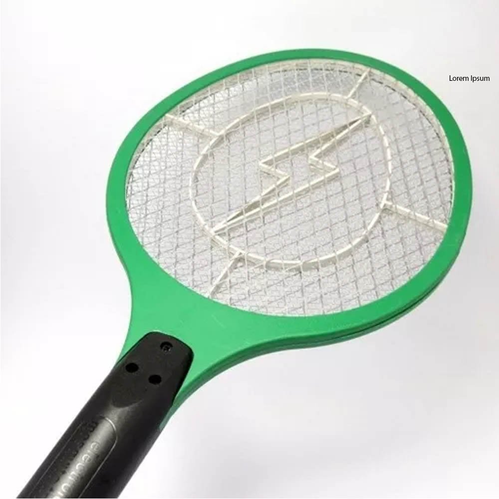Raquete Eletrica Mata Inseto Mosquito Pernilongo Recarrregavel ...