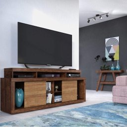 Rack para TV até 70 Polegadas Titan Caemmun | MadeiraMadeira