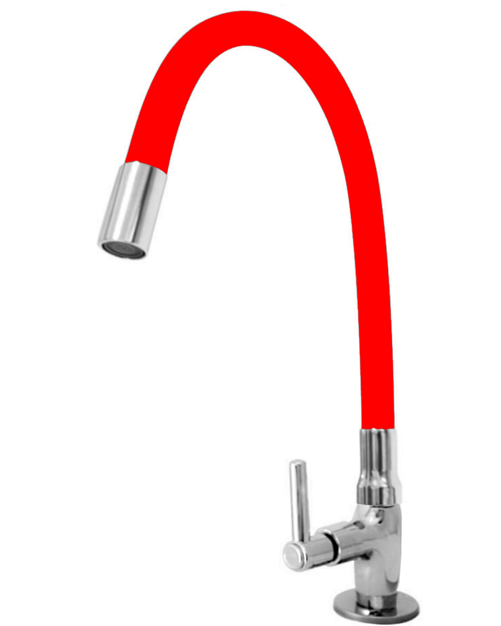 Torneira Cozinha Mesa Flexível Color 1169 Red C-72 | MadeiraMadeira