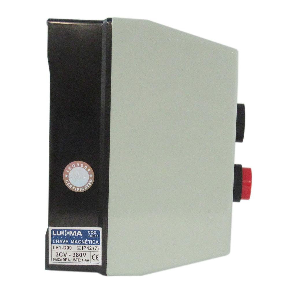 Chave Magnética Lukma LE1-D-09 Trifásico - 10011 | MadeiraMadeira