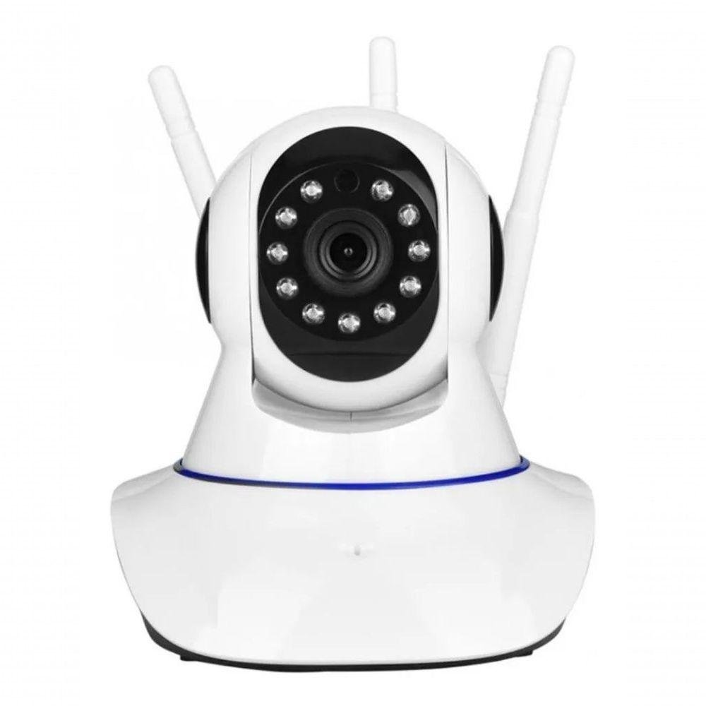 Camera Robo 3 Antenas Ip Wifi 360º 720p Sistema Yoosee/yyp2p ...