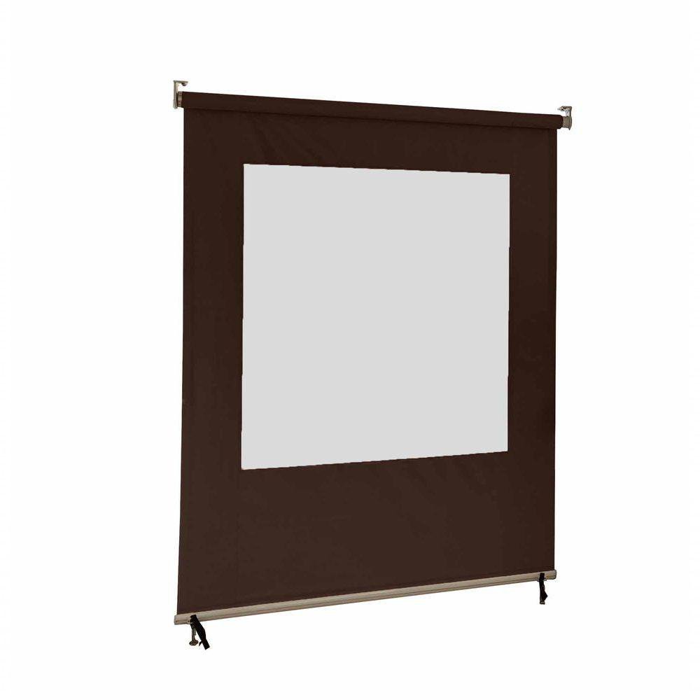 Toldo Cortina Flex - Pvc - 4,00 M Largura 4,00 Marrom | MadeiraMadeira
