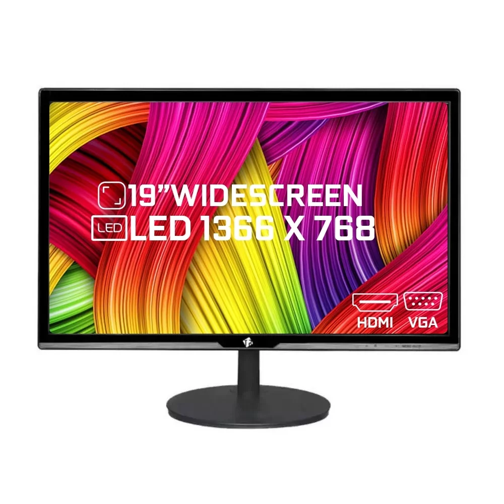 Monitor Led Widescreen 19" Tronos Trs-hk19wy Hdmi Preto | MadeiraMadeira