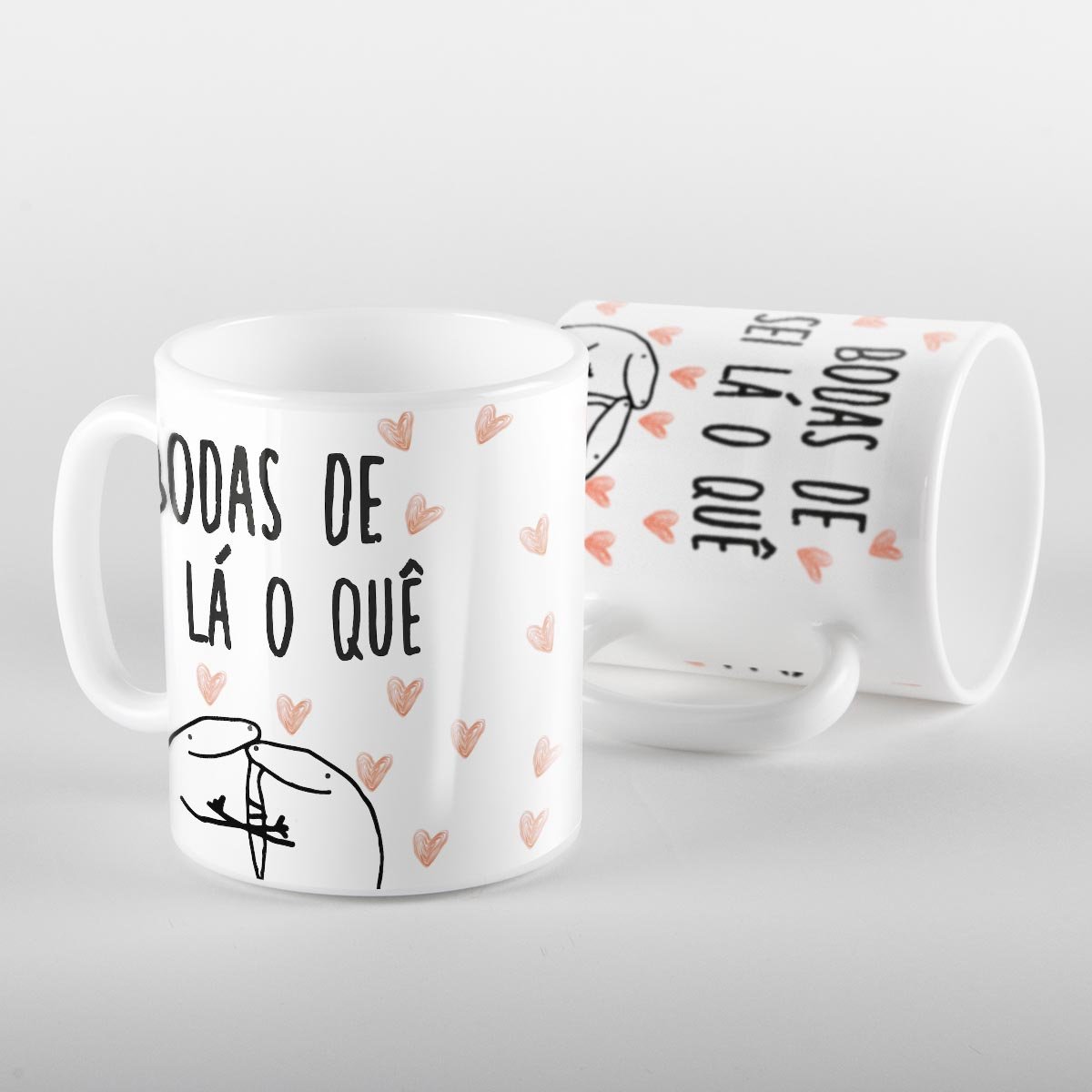 Caneca flork bodas de sei la o que | MadeiraMadeira