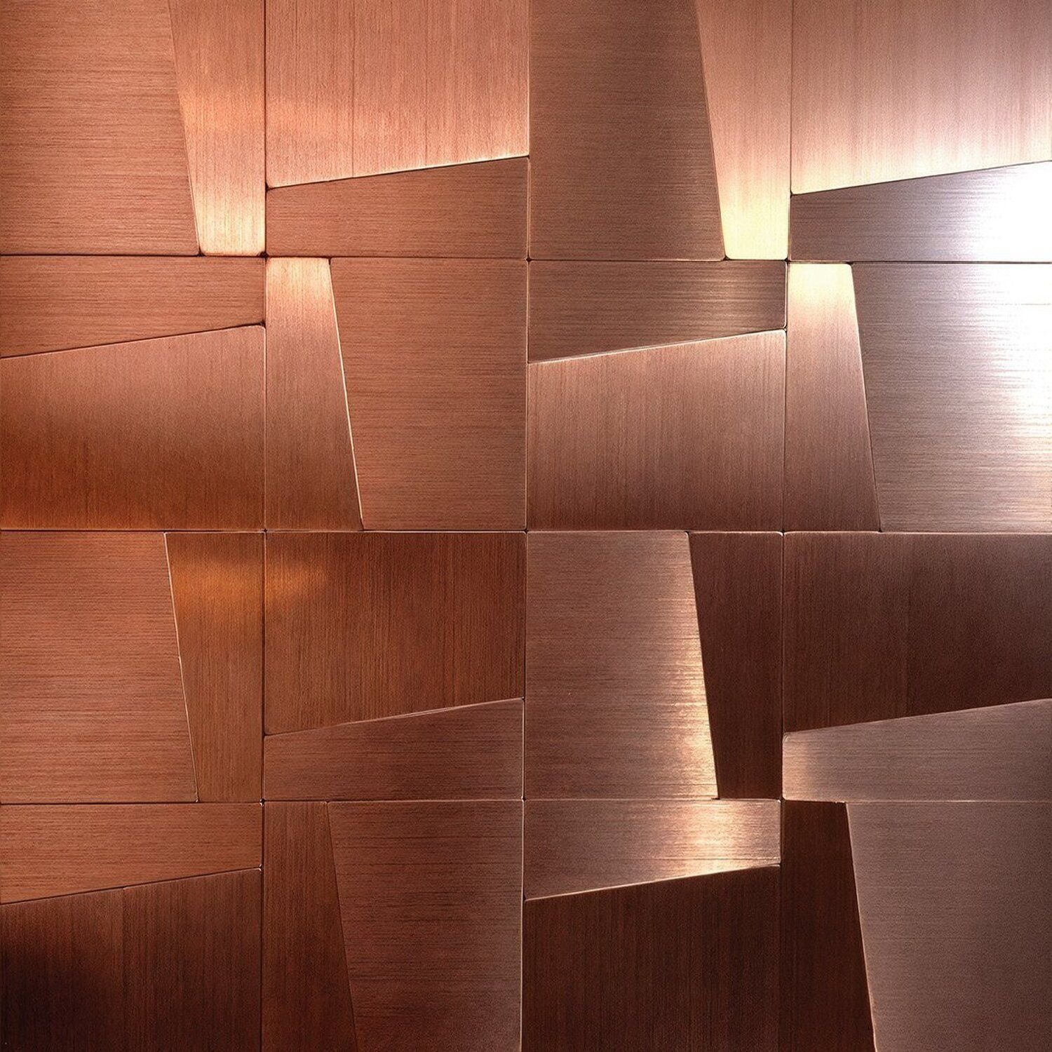 Placa em Inox Bronze com Autocolante | MadeiraMadeira
