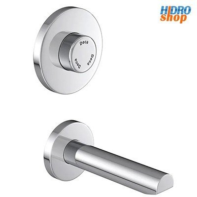 Torneira Lavatório Parede Embutida Decamatic Eco Automática - 1176C ...