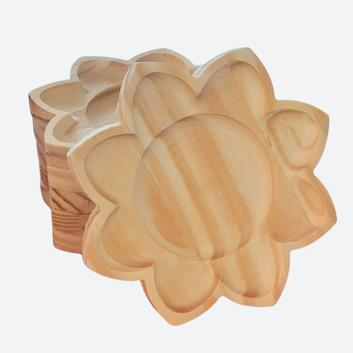 Kit Jogo Conjunto 6 Pires Estrela P/ Xícaras Café Chá -pinus ...