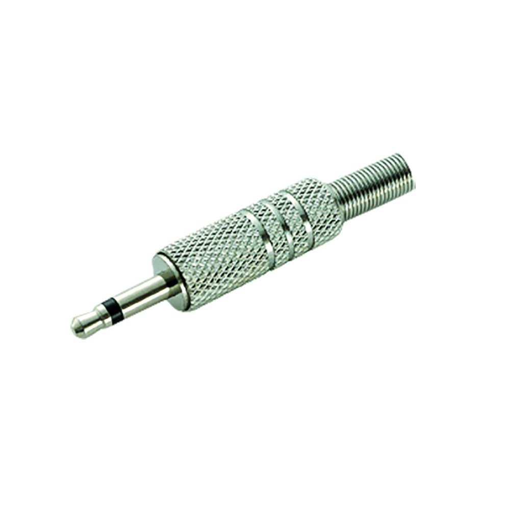 Plug P2 Stereo Metálico com Mola | MadeiraMadeira