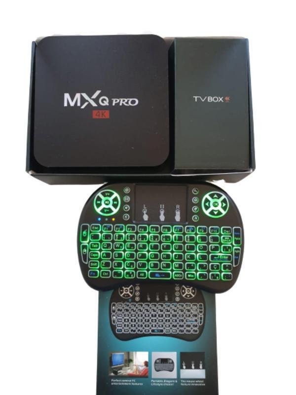 Kit Tv Box Transforma Tv Em Smart 4K Pro 16G E Mini Teclado ...