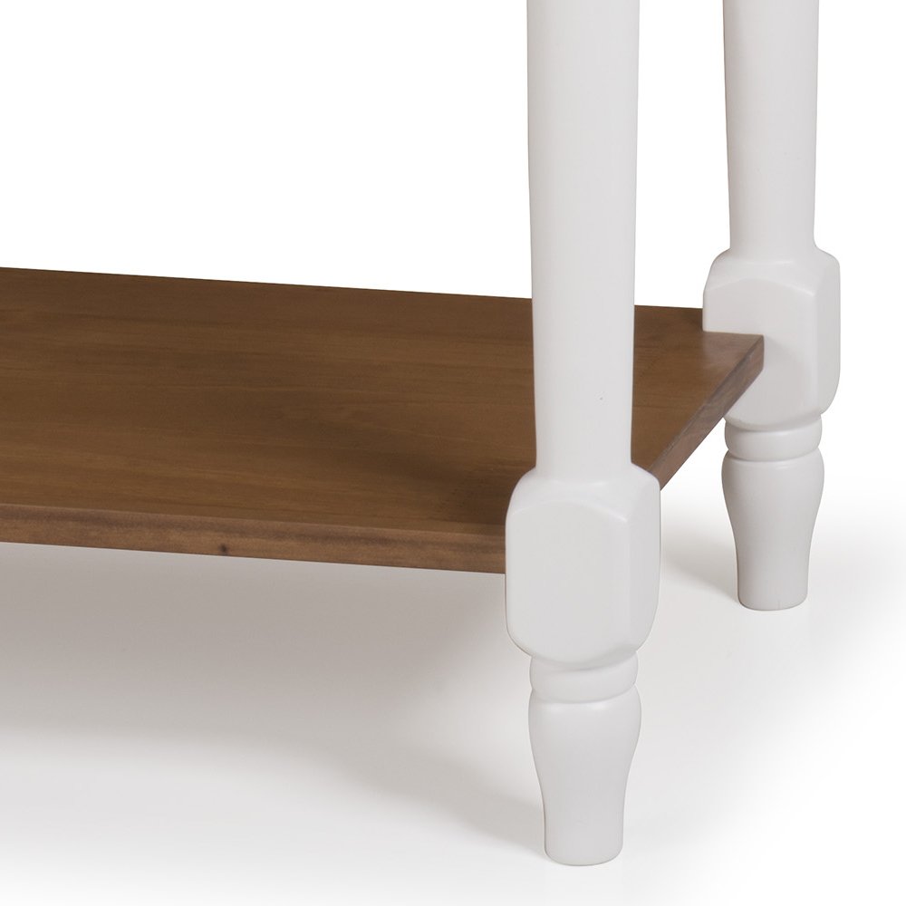 Aparador para Sala com Pés Torneados 1 Gaveta e Prateleira 634p Linz ...