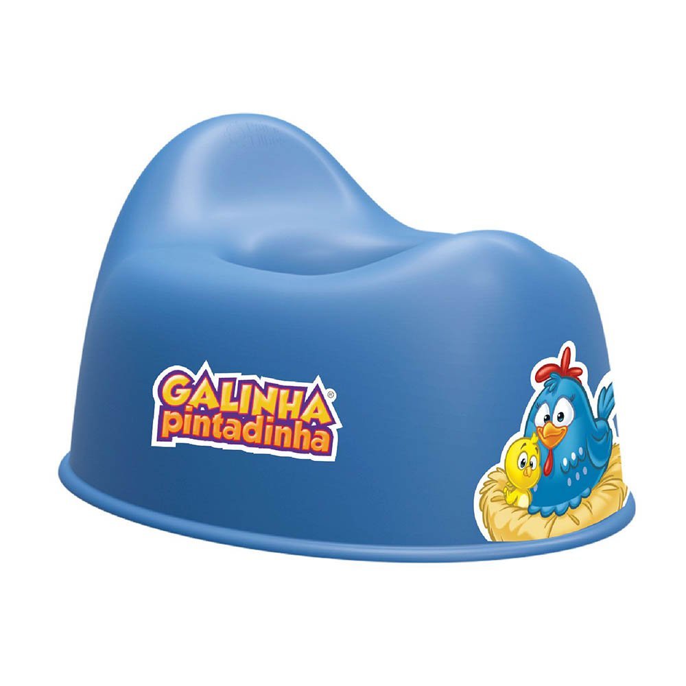 Penico Troninho Infantil - Galinha Pintadinha - Azul - Pais e Filhos ...