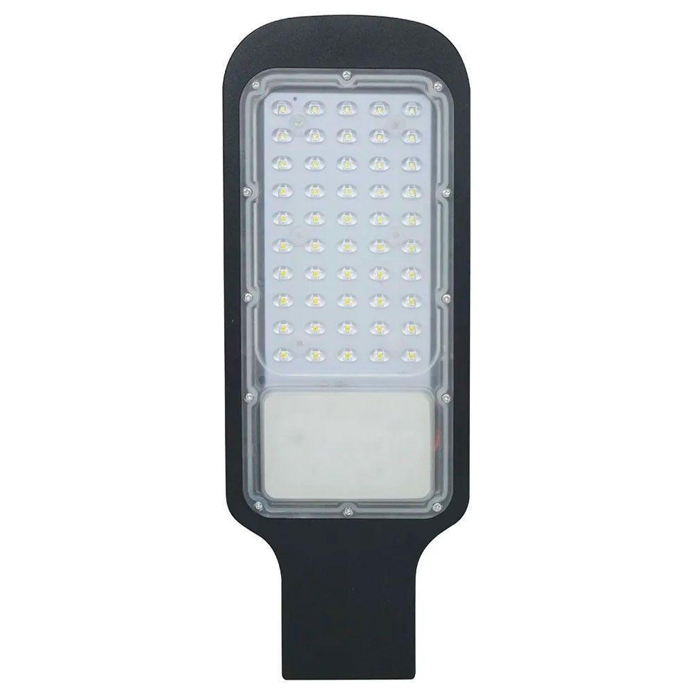 Luminária Led Publica 50w 6000k Iluminação Externa Poste 110v-220v ...