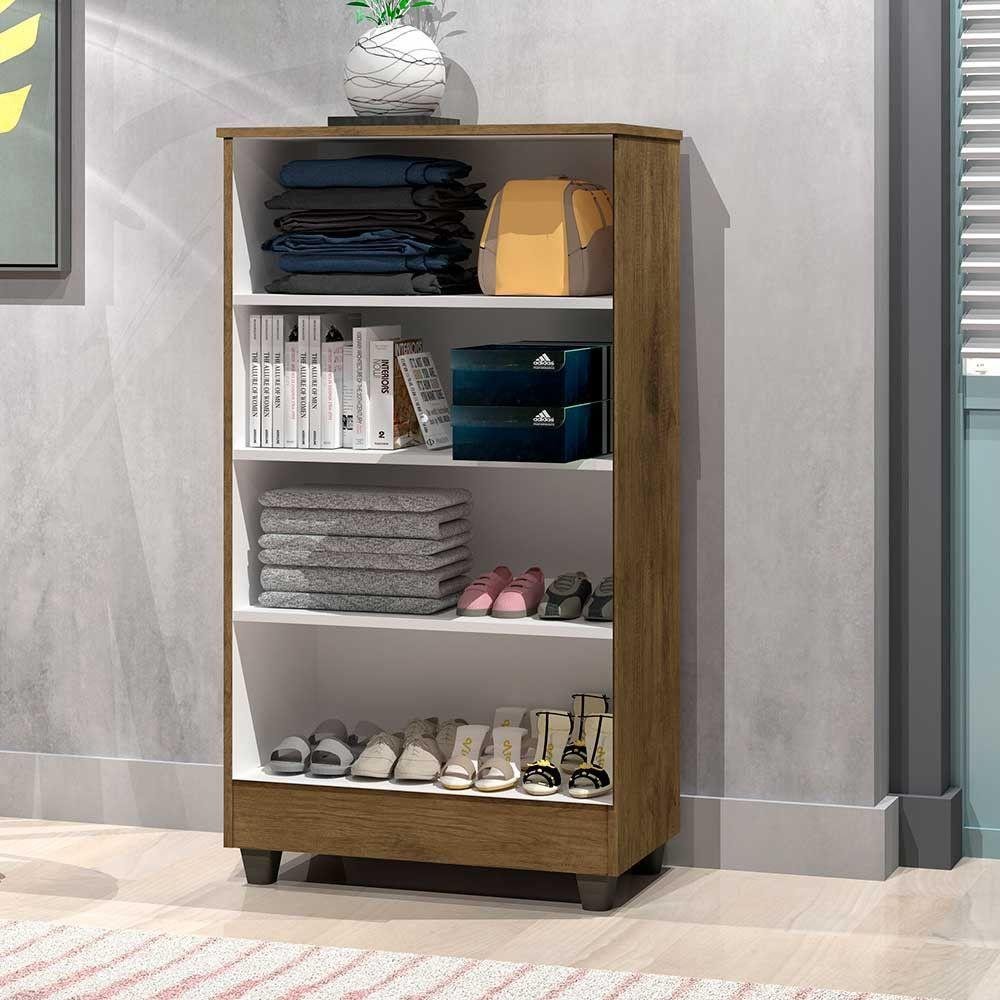 Multiuso Smart Com 2 Portas 4 Nichos J E A Moveis Jequetiba ...