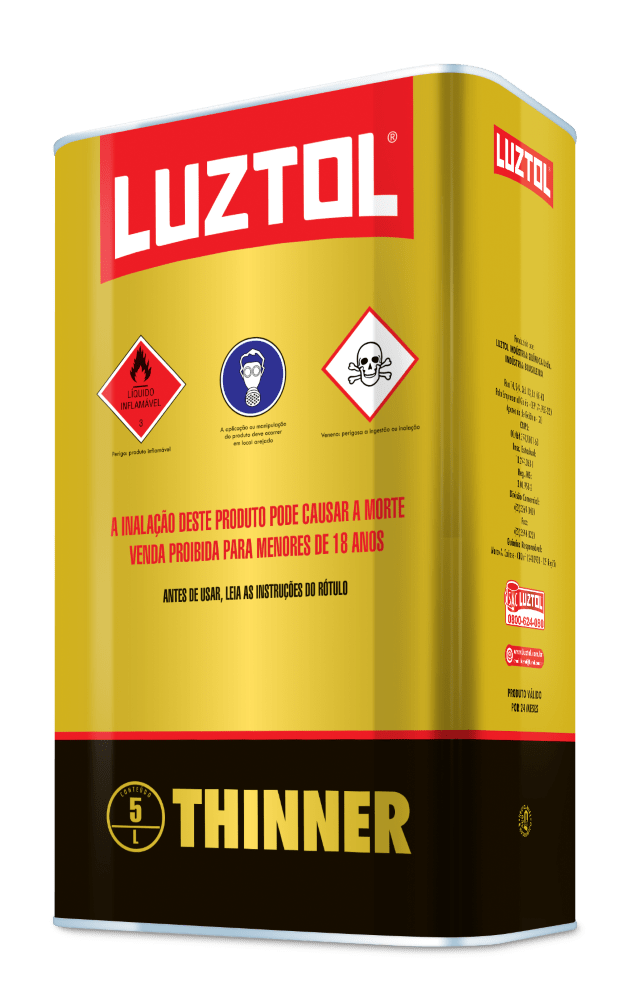THINNER LACA 5L LUZTOL 500 | MadeiraMadeira