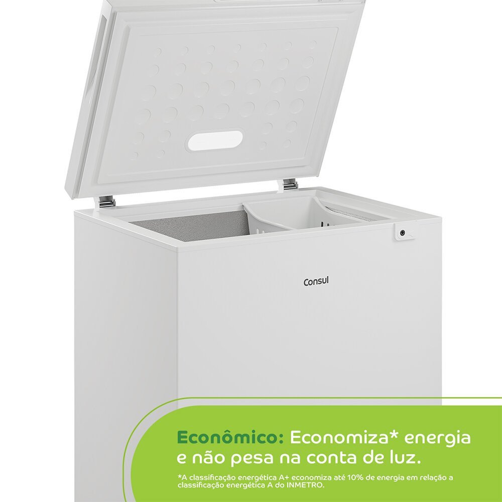 Freezer Horizontal Consul 142 Litros Cha14ab | MadeiraMadeira