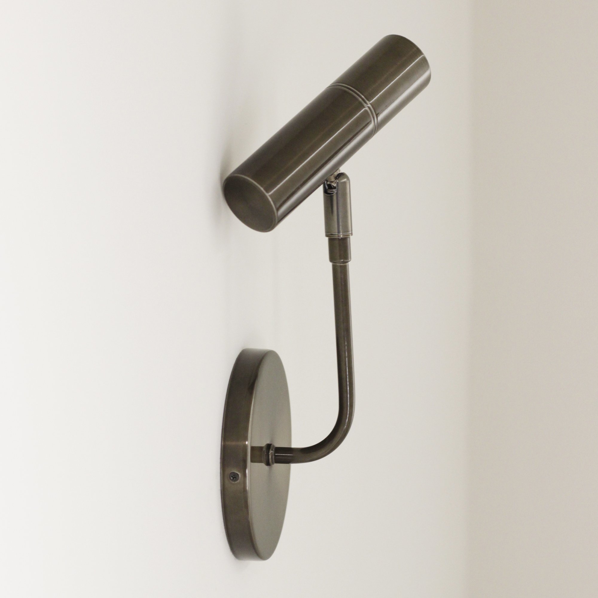 Arandela Luminária Spot Articulado Leitura Cabeceira Bronze ...