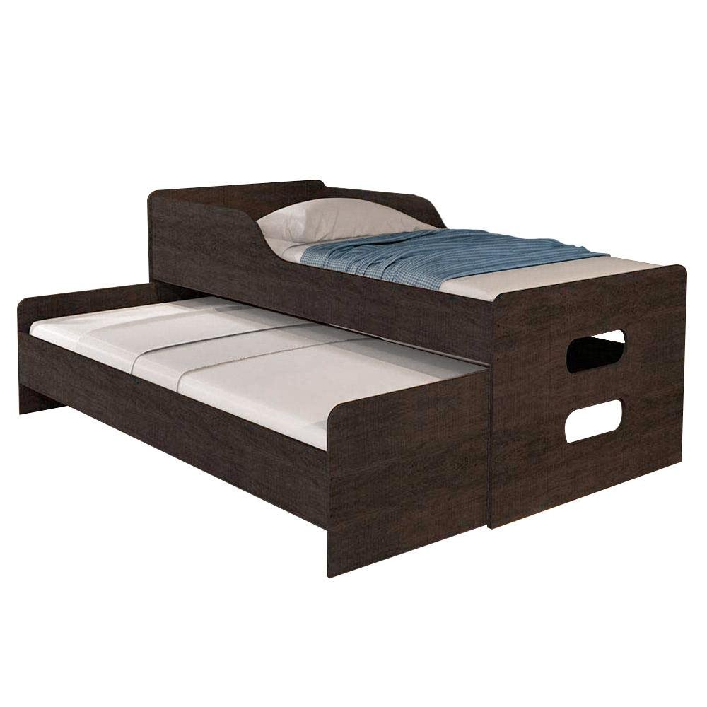 Bibox De Solteiro Elis Teka Fosco Basoto | MadeiraMadeira