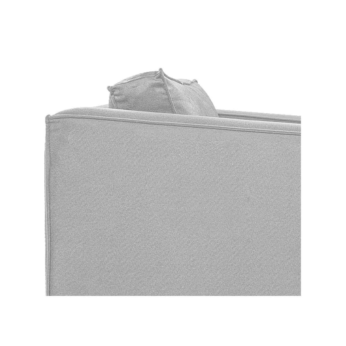 Sofá 2 Lugares Europa Corano Branco ADJ Decor | MadeiraMadeira