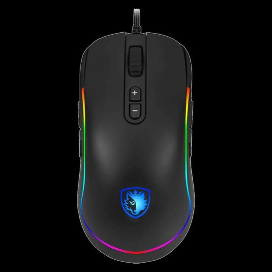 Mouse Gamer Sades Revolver - Preto (SA-S11) | MadeiraMadeira