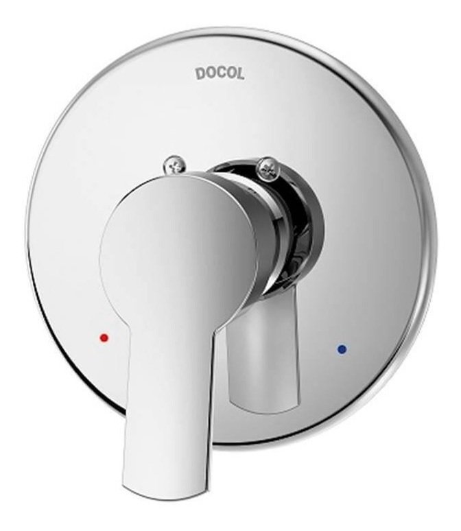 Kit Base Misturador Monocomando 3/4 + Acabamento Docol | MadeiraMadeira