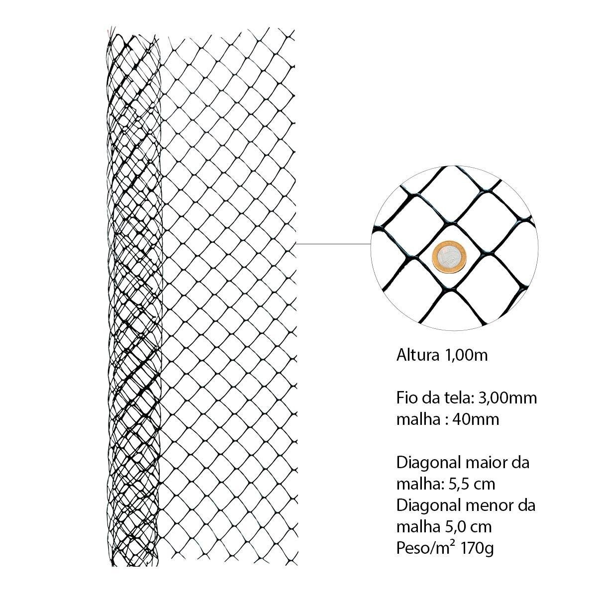 Tela Multiuso 40 Mm 1m X 5m Viveiro | MadeiraMadeira